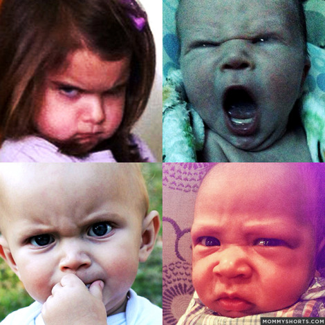 Evil Baby Glare-Off 2014: THE FINAL FOUR