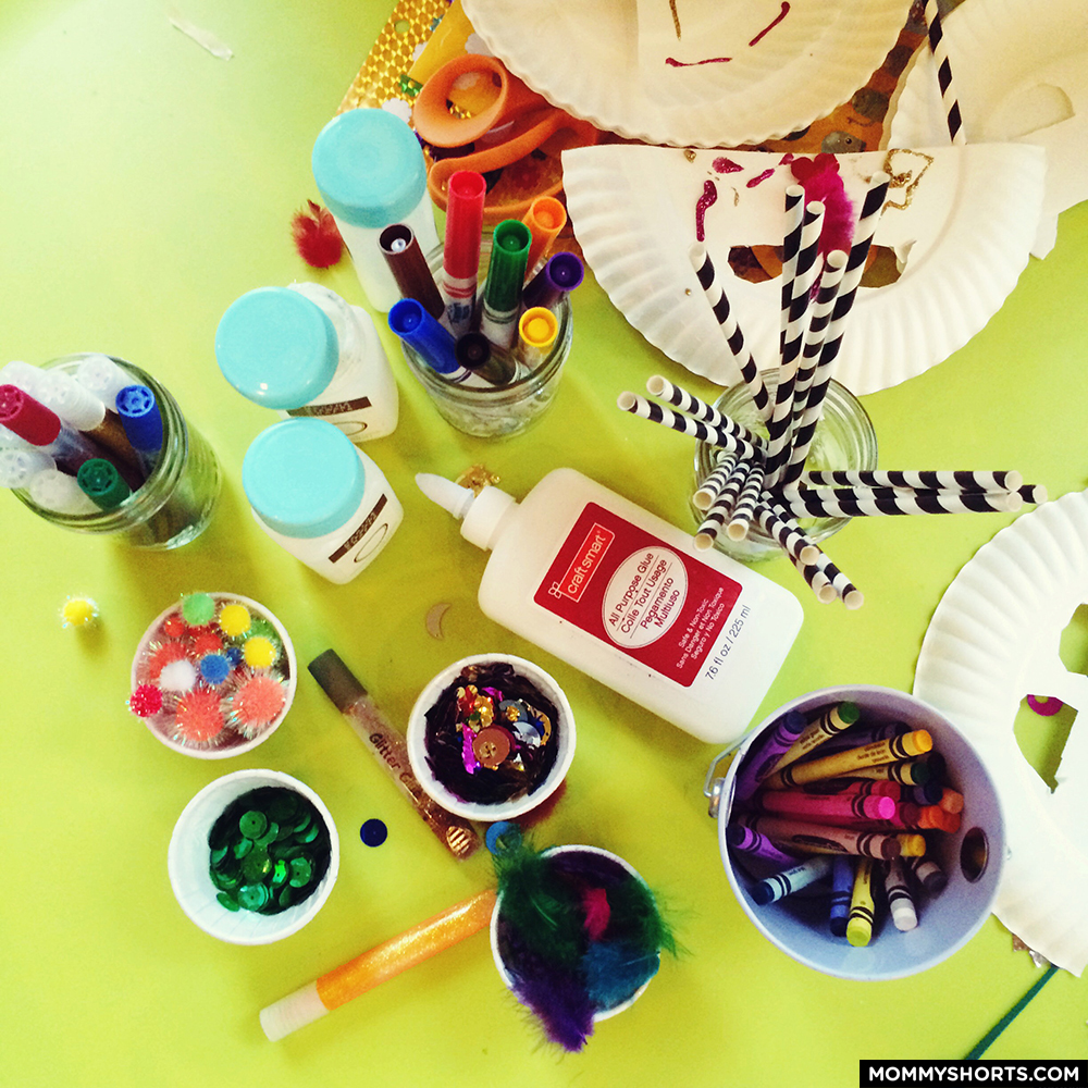 Project Play Date: Mardi Gras - Mommy Shorts