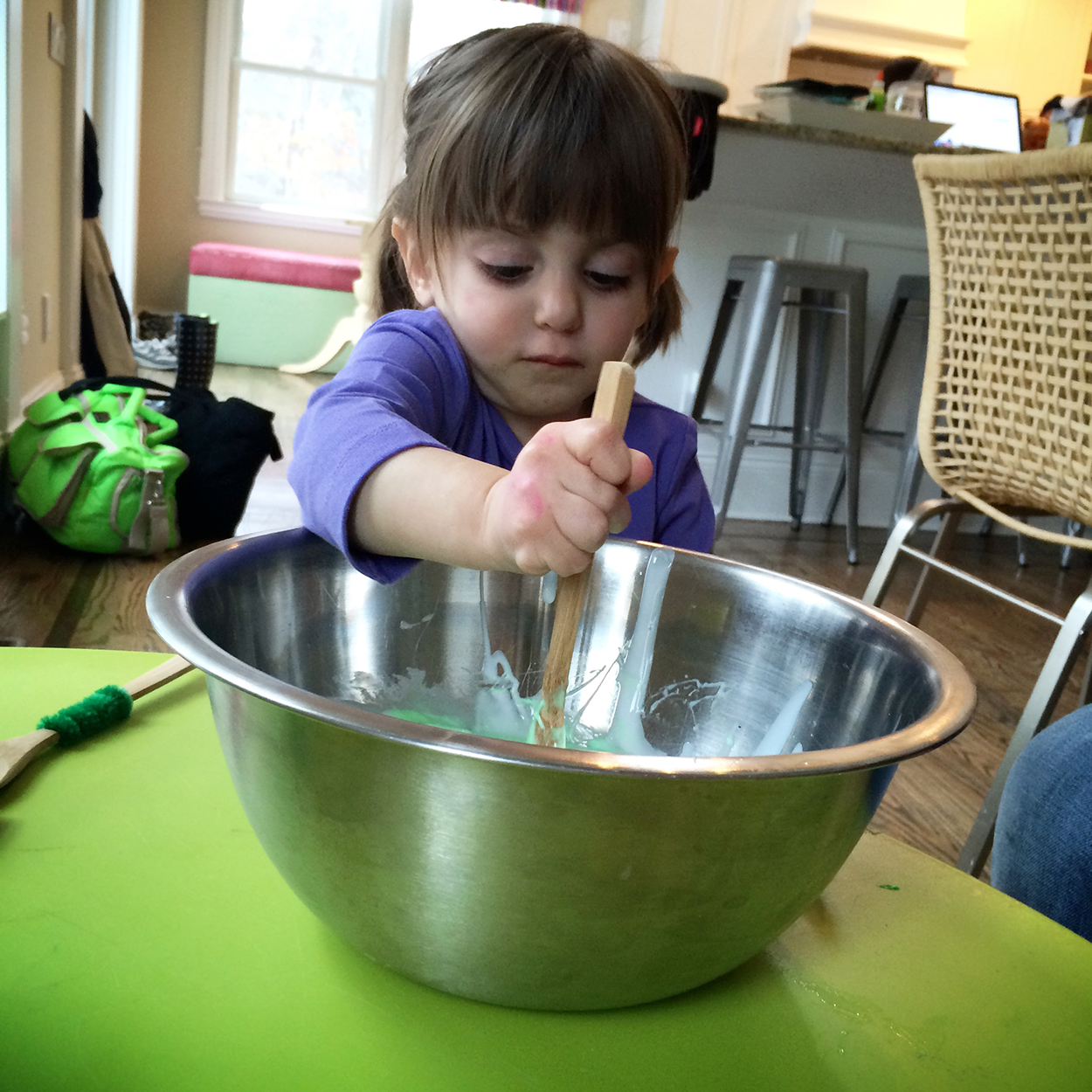 The Greenest Slimiest Play Date Ever
