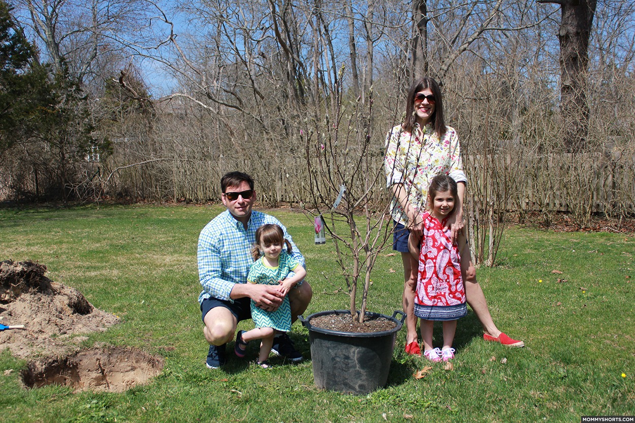Planting a Tree to Grow Up with My Girls