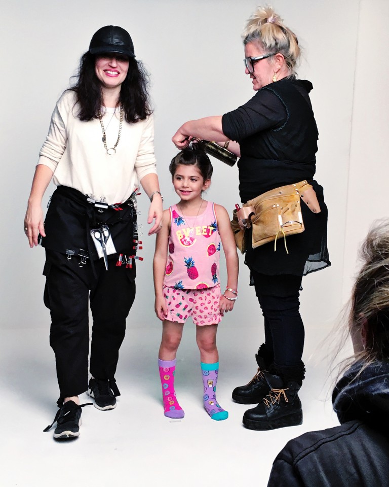 Mazzy Kills It at the Fashion Shoot