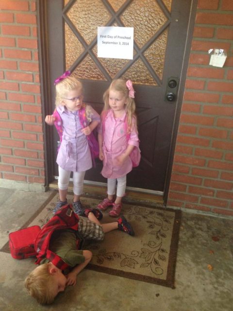 23 Hilarious First Day of School Photo Fails