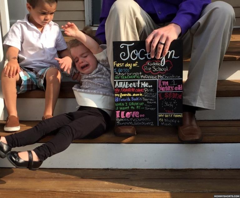 23 Hilarious First Day of School Photo Fails