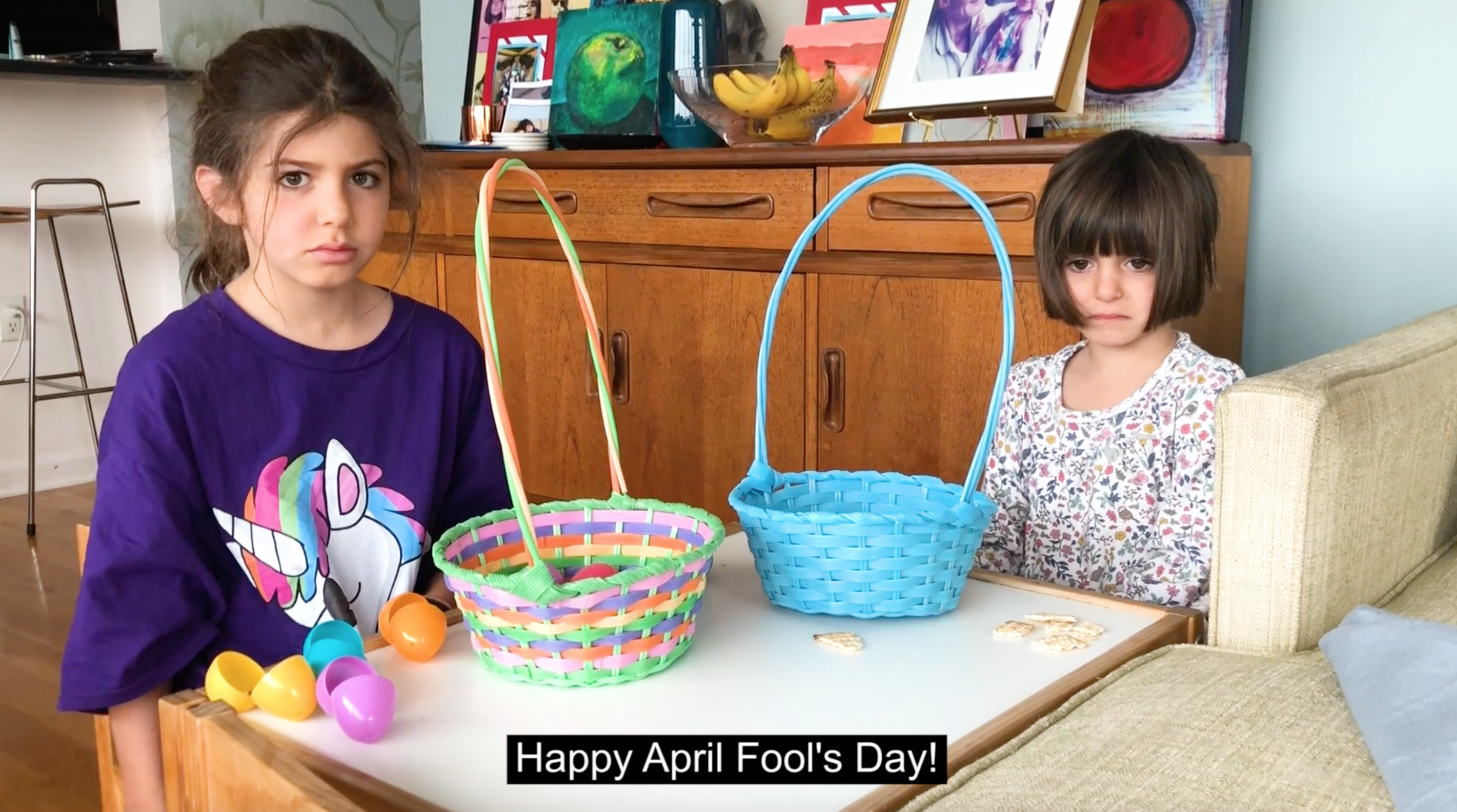 A Very Special Passover + Easter April Fool's Day Prank