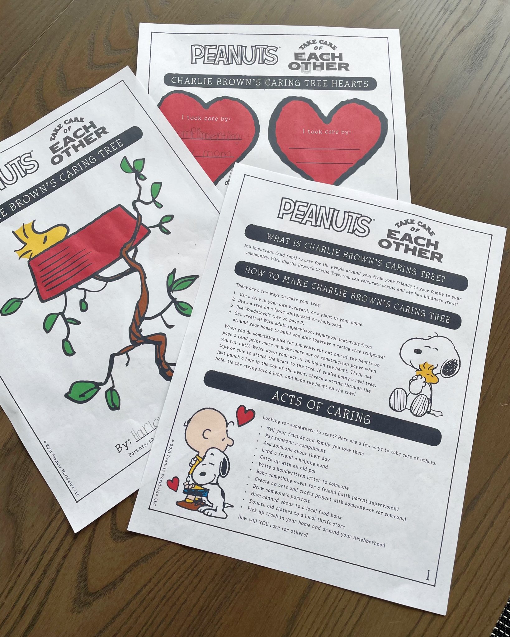 Getting Emotional Support from Snoopy